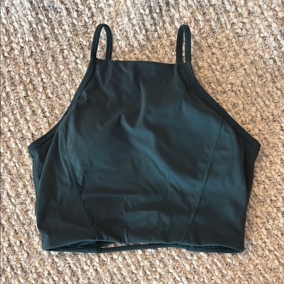 Buffbunny Collection | Tops | Buffbunny Dark Green Strappy Crop Top ...